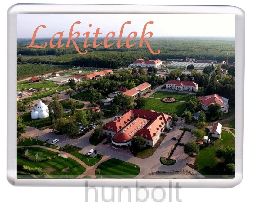 Lakitelek -Hungarikum Liget hűtőmágnes - Magyaros termékek